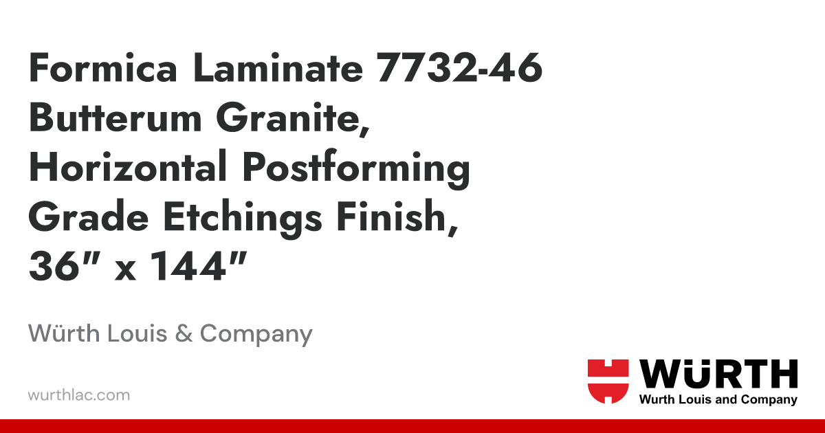 Formica Laminate 7732-46 Butterum Granite, Horizontal Postforming Grade ...