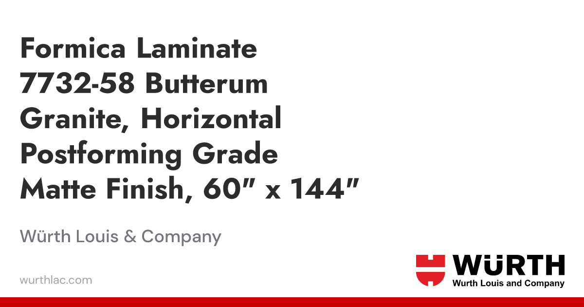 Formica Laminate 7732-58 Butterum Granite, Horizontal Postforming Grade ...