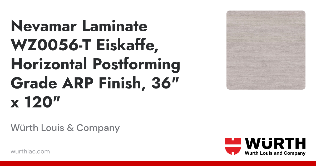 Nevamar Laminate WZ0056-T Eiskaffe, Horizontal Postforming Grade ARP ...