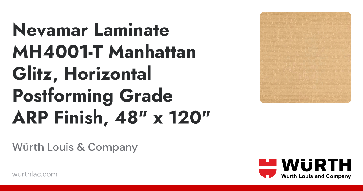 Nevamar Laminate MH4001-T Manhattan Glitz, Horizontal Postforming Grade ...