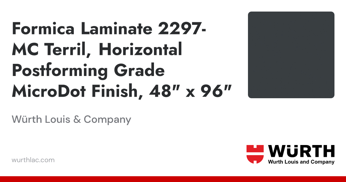 Formica Laminate 2297-MC Terril, Horizontal Postforming Grade MicroDot ...