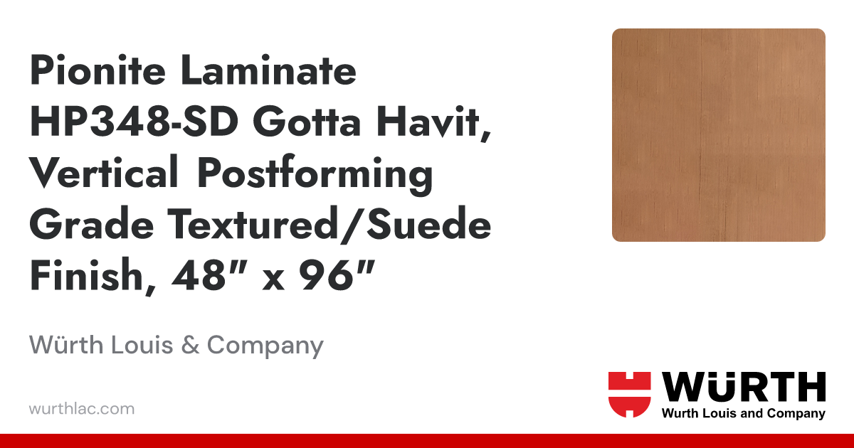 Pionite Laminate HP348-SD Gotta Havit, Vertical Postforming Grade ...