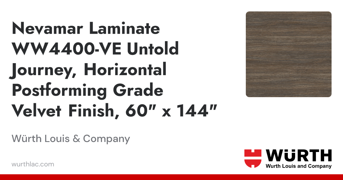 Nevamar Laminate WW4400-VE Untold Journey, Horizontal Postforming Grade ...