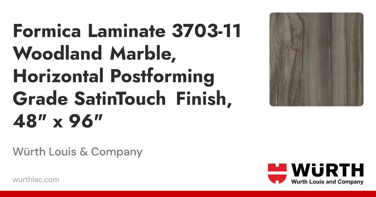 Formica Laminate 3703-11 Woodland Marble, Horizontal Postforming Grade ...