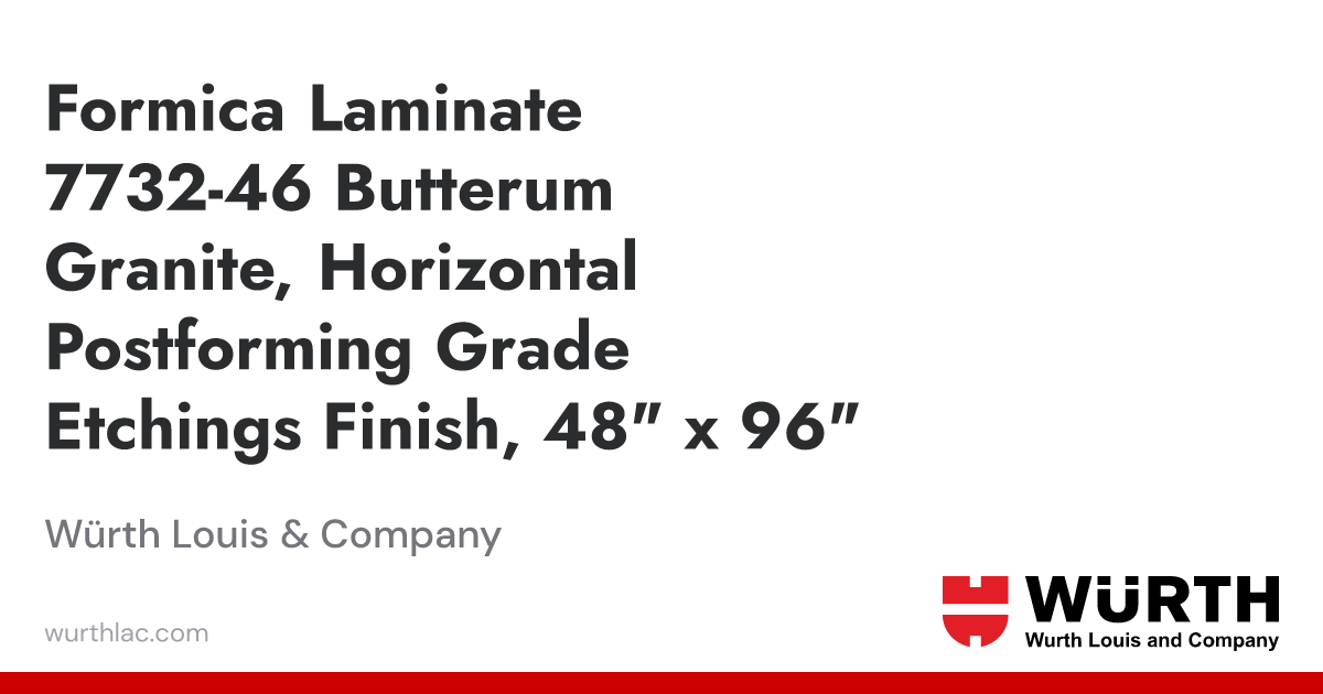Formica Laminate 7732-46 Butterum Granite, Horizontal Postforming Grade ...