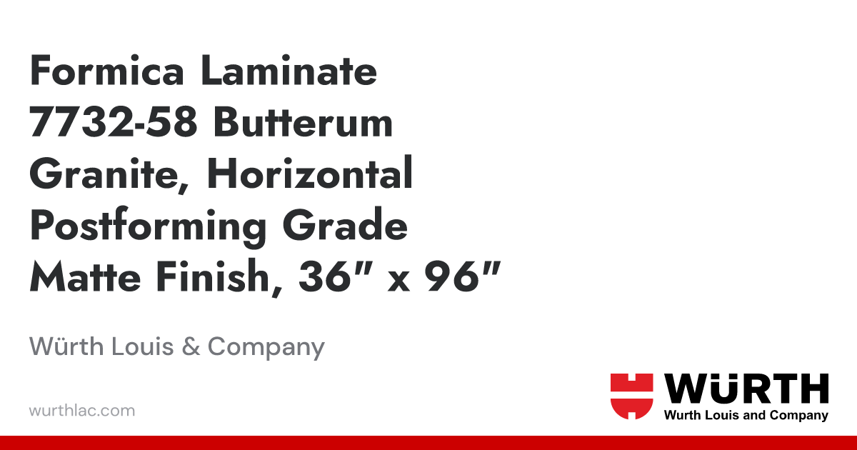 Formica Laminate 7732-58 Butterum Granite, Horizontal Postforming Grade ...