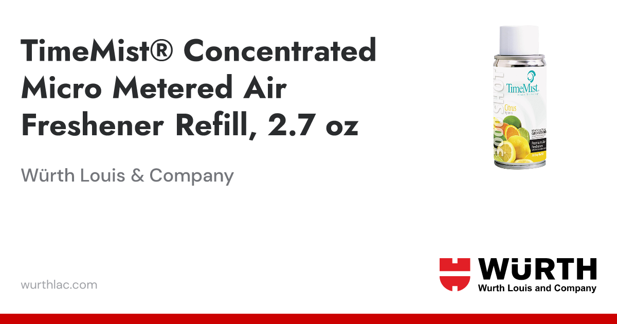 TimeMist® Concentrated Micro Metered Air Freshener Refill, 2.7 oz ...