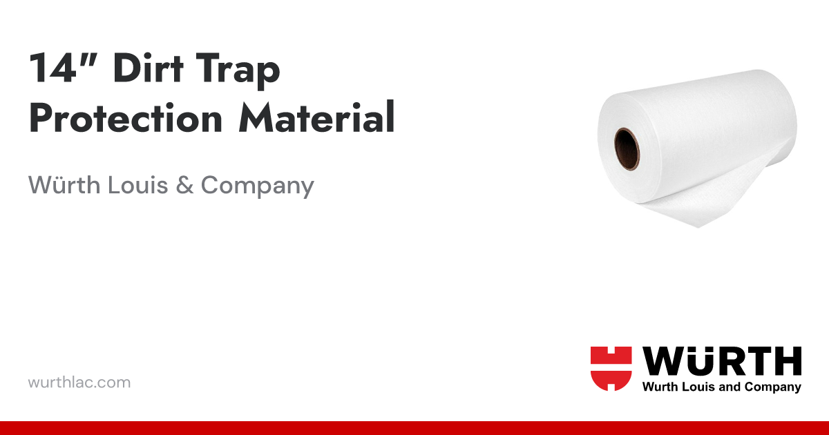 14" Dirt Trap Protection Material | Würth Louis & Company