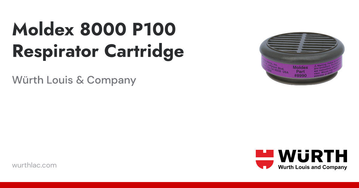 Moldex 8000 P100 Respirator Cartridge | Würth Louis & Company