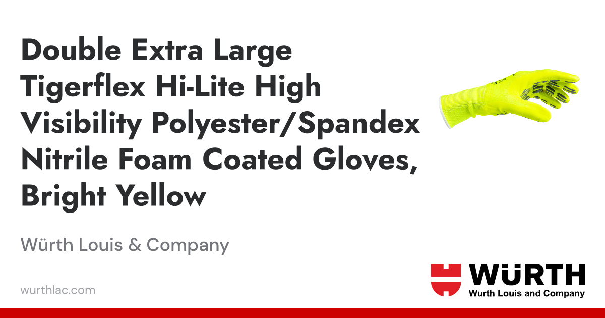 Double Extra Large Tigerflex Hi-Lite High Visibility Polyester/Spandex ...