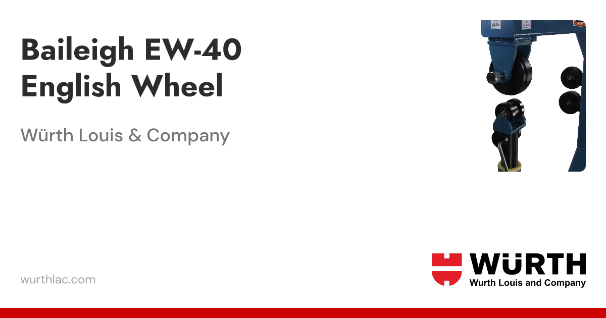Baileigh EW-40 English Wheel | Würth Louis & Company