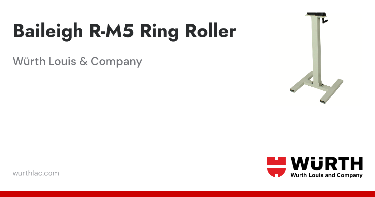 Baileigh R-M5 Ring Roller | Würth Louis & Company