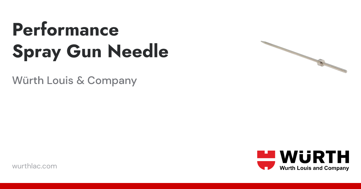 Performance Spray Gun Needle | Würth Louis & Company