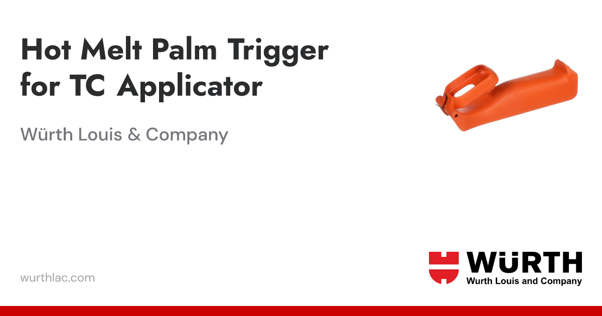 Hot Melt Palm Trigger for TC Applicator | Würth Louis & Company