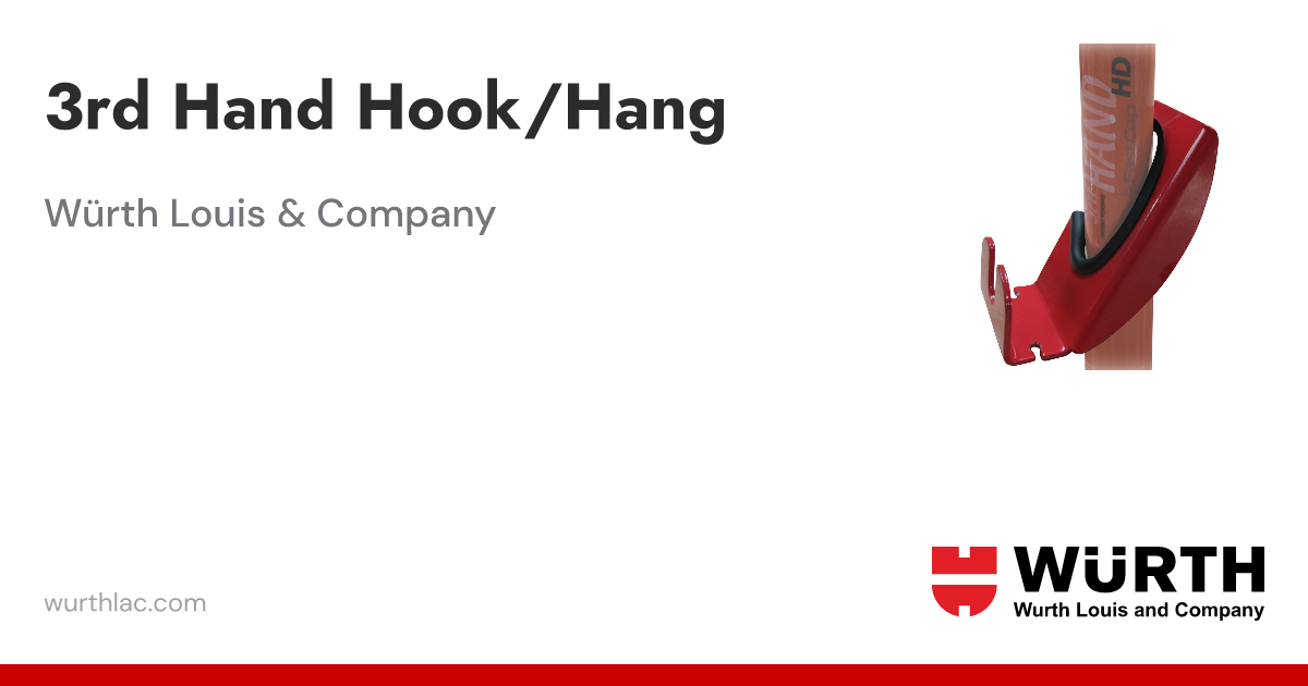 3rd Hand Hook/Hang | Würth Louis & Company