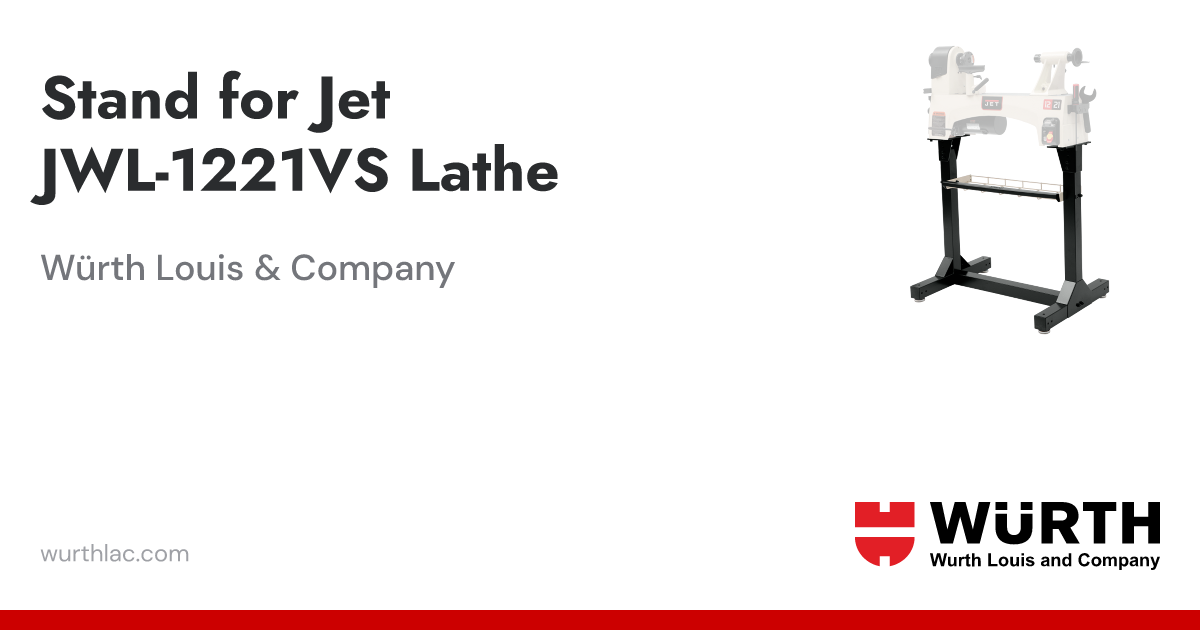 Stand for Jet JWL-1221VS Lathe | Würth Louis & Company