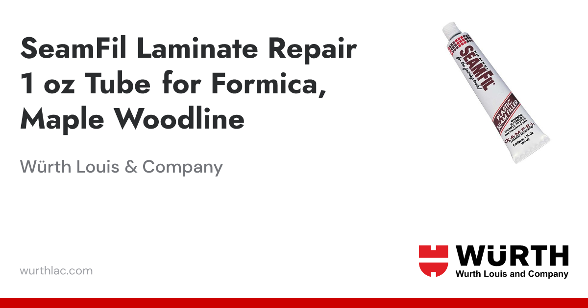 SeamFil Laminate Repair 1 oz Tube for Formica, Maple Woodline | Würth ...