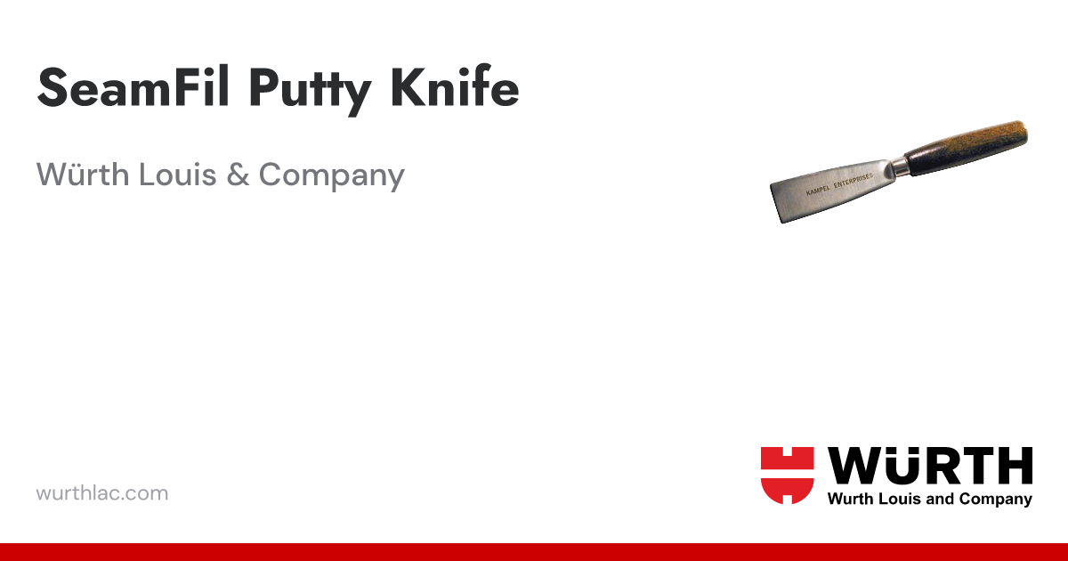 SeamFil Putty Knife | Würth Louis & Company