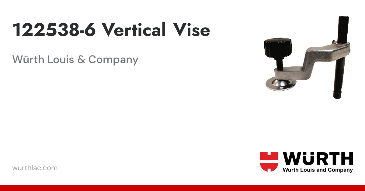 122538-6 Vertical Vise | Würth Louis & Company