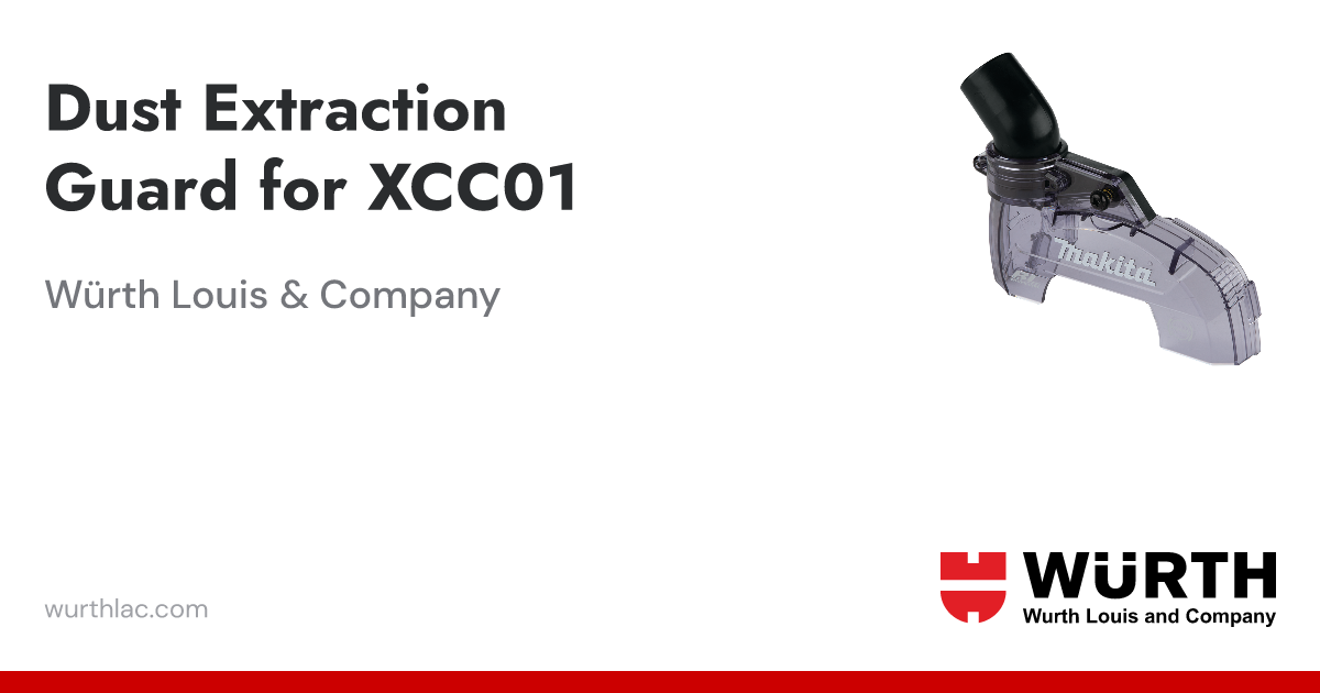 Dust Extraction Guard for XCC01 | Würth Louis & Company