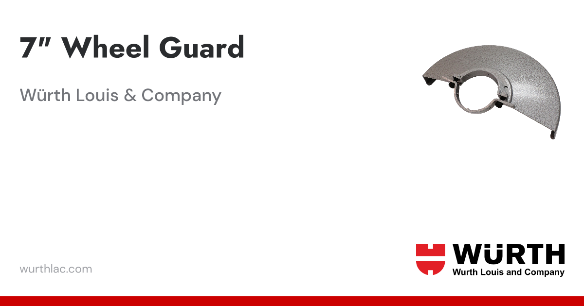 7" Wheel Guard | Würth Louis & Company