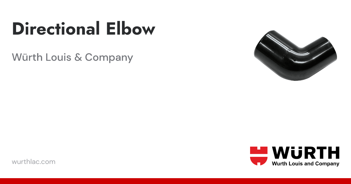 Directional Elbow | Würth Louis & Company