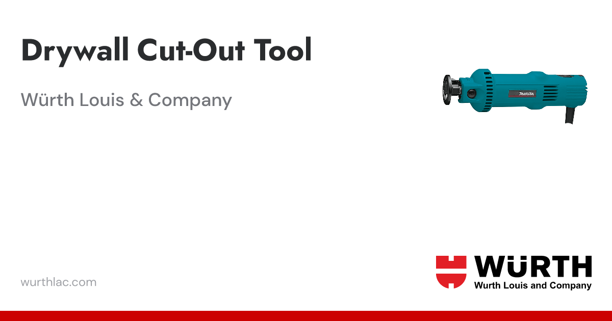 Drywall Cut-Out Tool | Würth Louis & Company