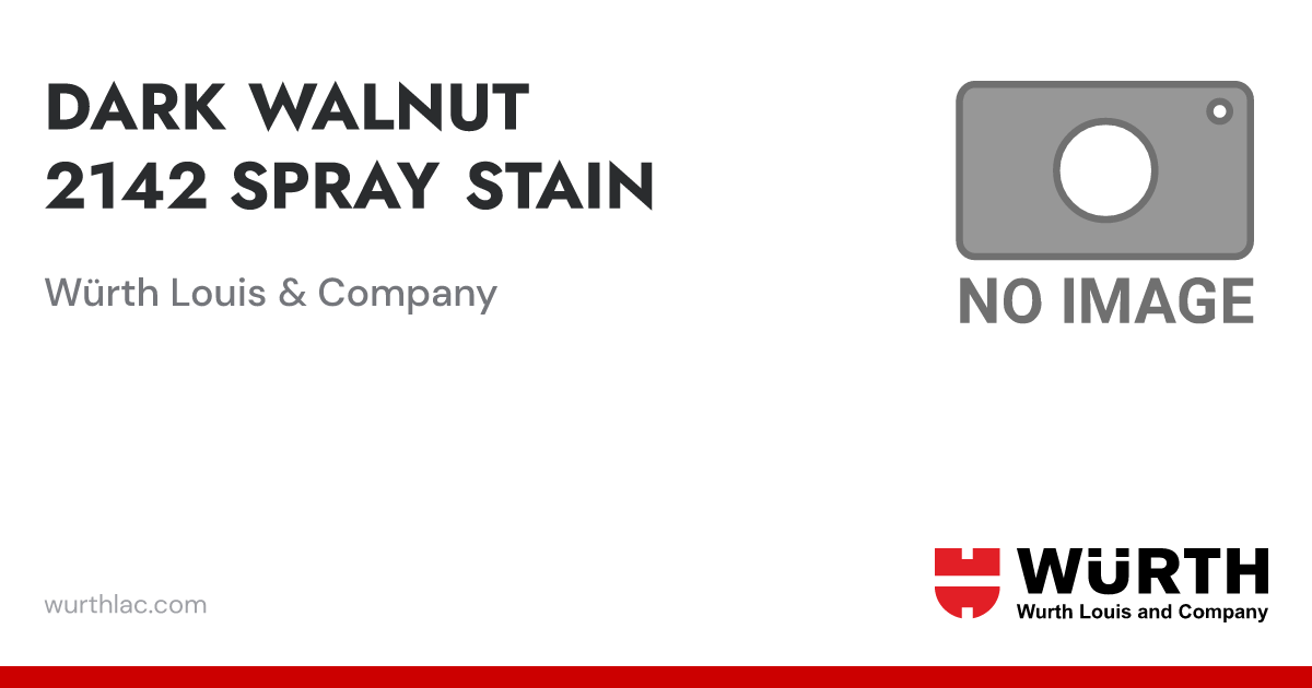 DARK WALNUT 2142 SPRAY STAIN | Würth Louis & Company