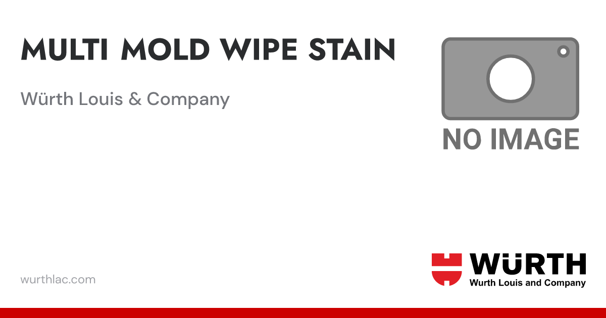 MULTI MOLD WIPE STAIN | Würth Louis & Company