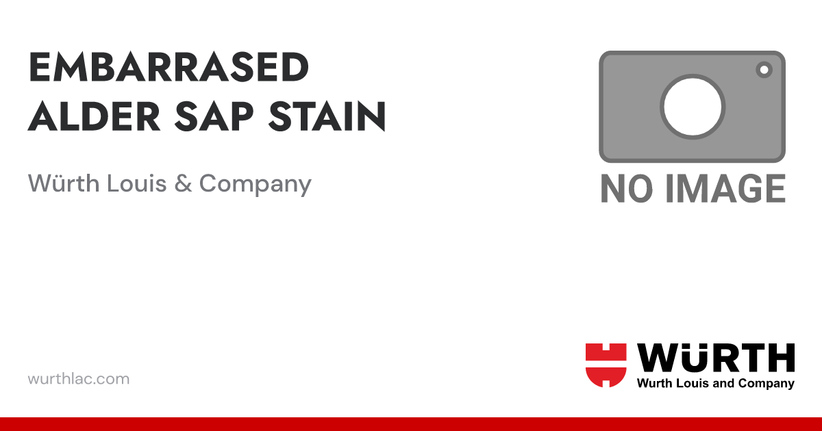 EMBARRASED ALDER SAP STAIN | Würth Louis & Company
