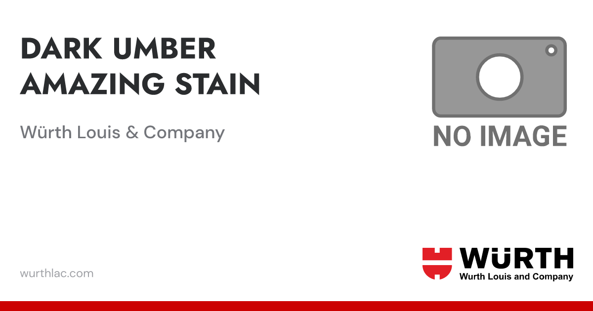 DARK UMBER AMAZING STAIN | Würth Louis & Company