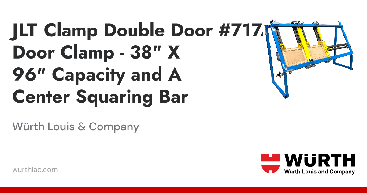 JLT Clamp Double Door #717A Door Clamp - 38" X 96" Capacity and A ...