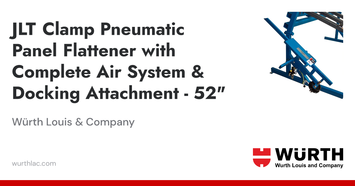 JLT Clamp Pneumatic Panel Flattener with Complete Air System & Docking ...