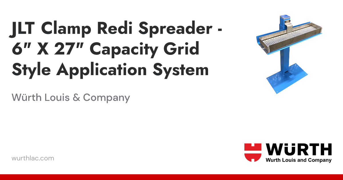 JLT Clamp Redi Spreader - 6" X 27" Capacity Grid Style Application ...