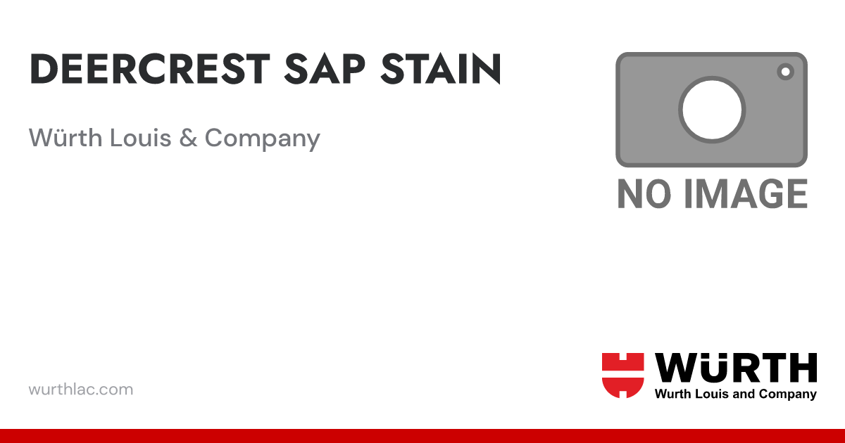DEERCREST SAP STAIN | Würth Louis & Company