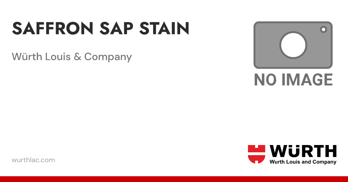 SAFFRON SAP STAIN | Wurth Louis and Company