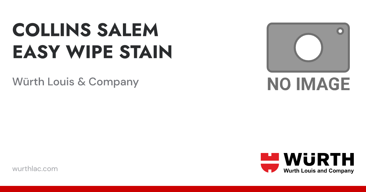 COLLINS SALEM EASY WIPE STAIN | Würth Louis & Company