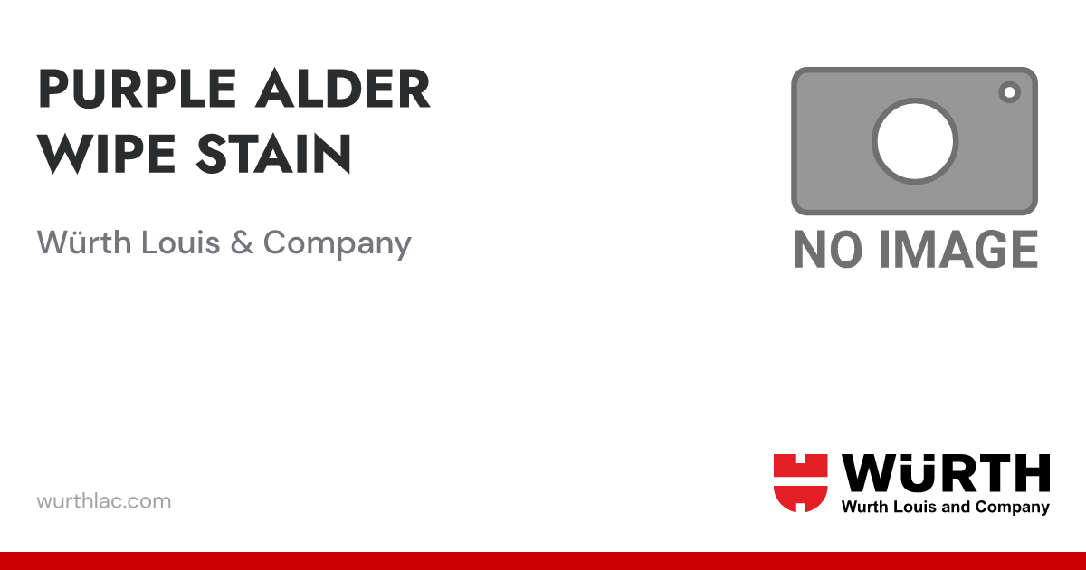 PURPLE ALDER WIPE STAIN | Würth Louis & Company