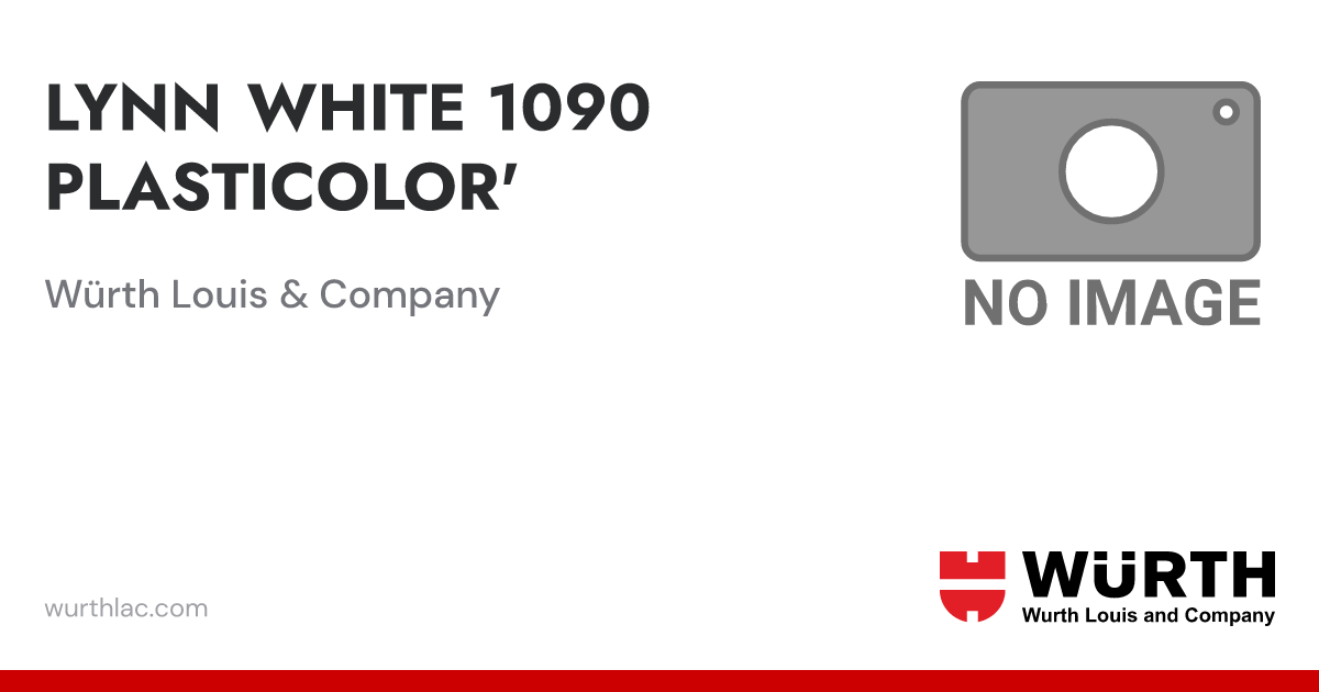 LYNN WHITE 1090 PLASTICOLOR' | Würth Louis & Company