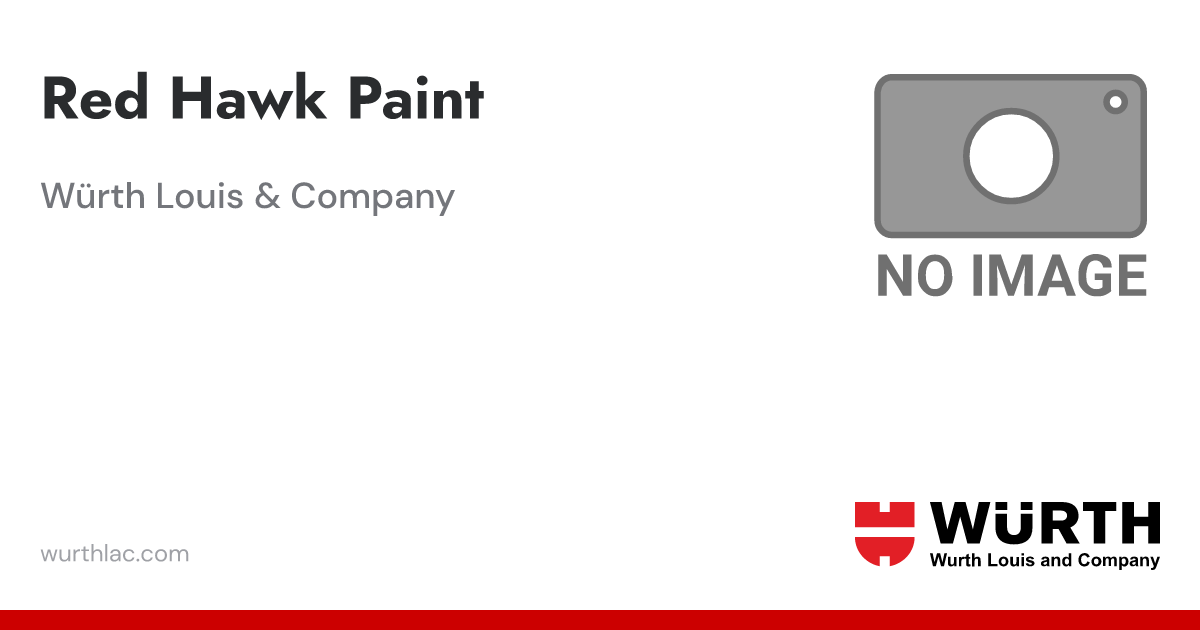 Red Hawk Paint | Wurth Louis and Company