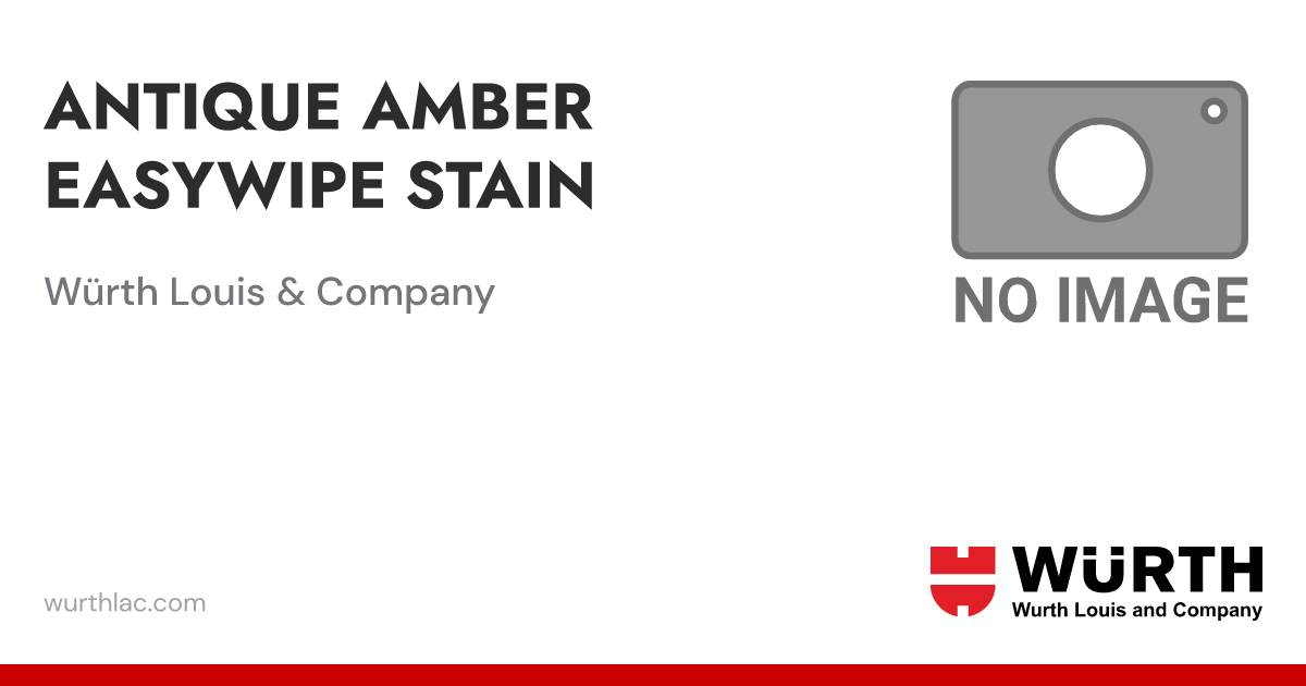 ANTIQUE AMBER EASYWIPE STAIN | Würth Louis & Company