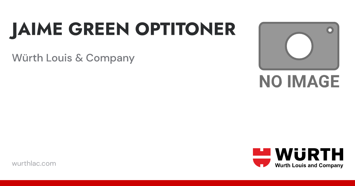 JAIME GREEN OPTITONER | Würth Louis & Company