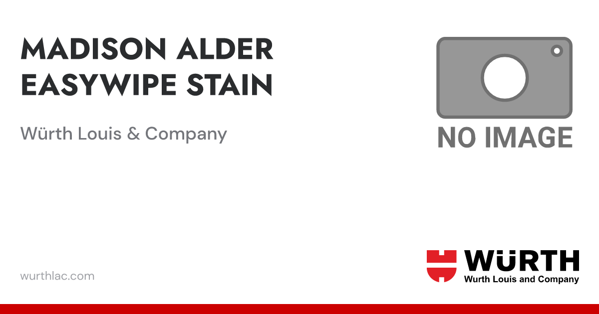 MADISON ALDER EASYWIPE STAIN | Würth Louis & Company