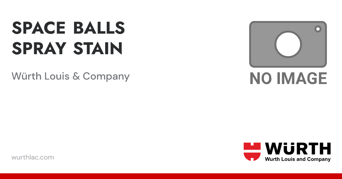 SPACE BALLS SPRAY STAIN | Würth Louis & Company