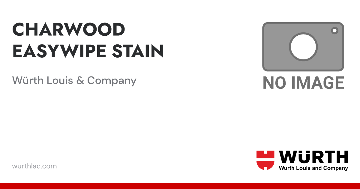 CHARWOOD EASYWIPE STAIN | Würth Louis & Company