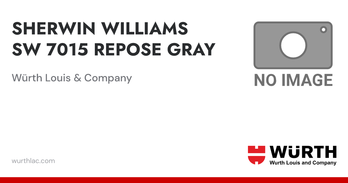 SHERWIN WILLIAMS SW 7015 REPOSE GRAY | Würth Louis & Company