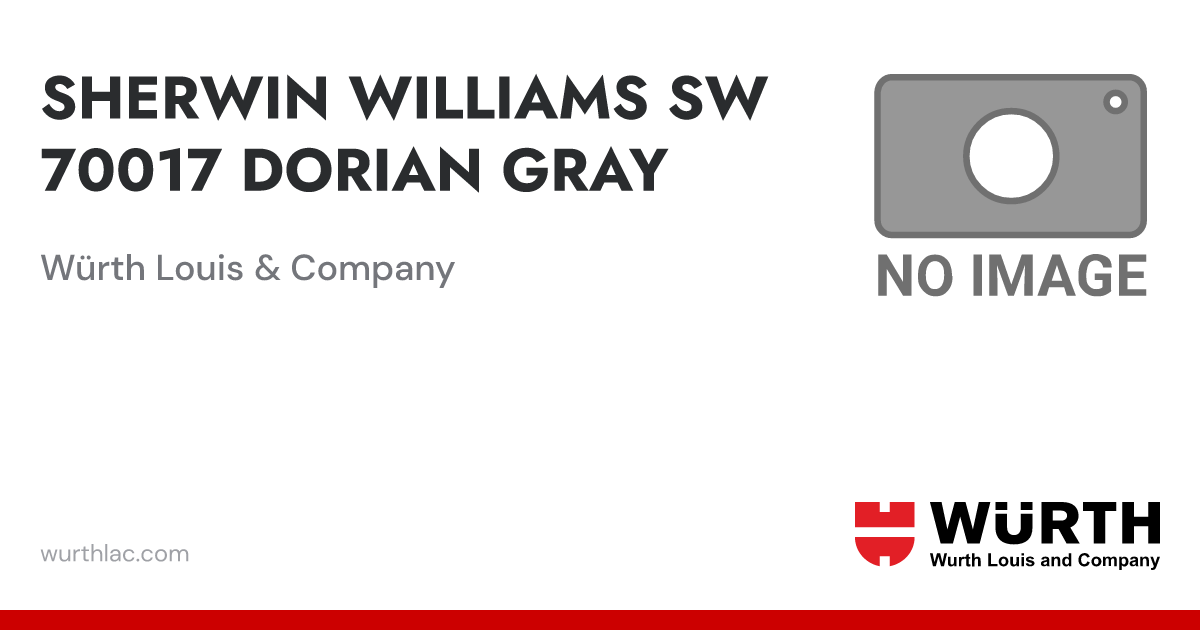 SHERWIN WILLIAMS SW 70017 DORIAN GRAY | Würth Louis & Company
