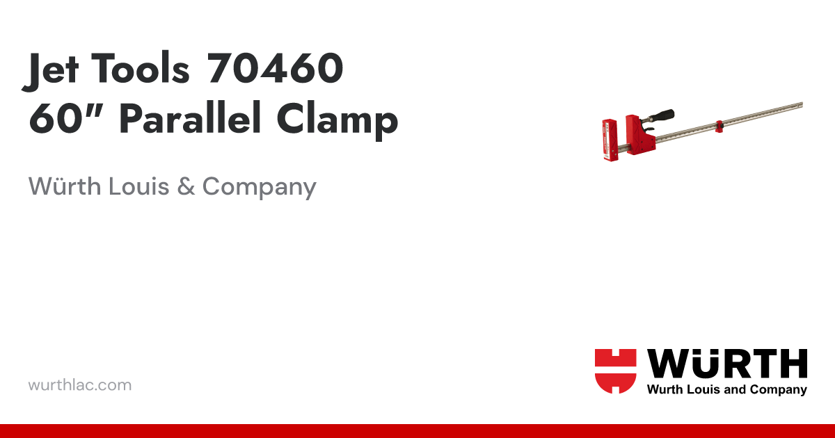 Jet Tools 70460 60" Parallel Clamp | Würth Louis & Company