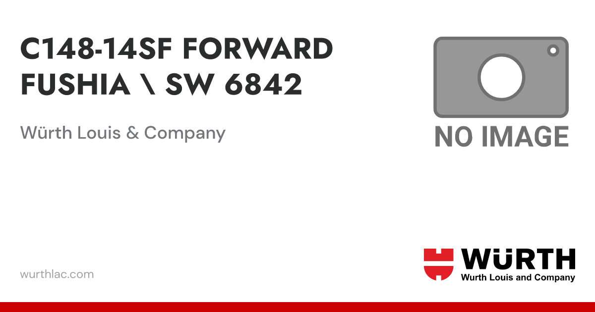 C148-14SF FORWARD FUSHIA \ SW 6842 | Würth Louis & Company