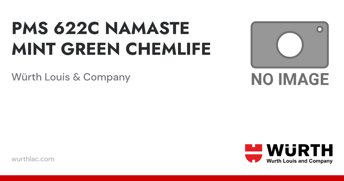 PMS 622C NAMASTE MINT GREEN CHEMLIFE | Wurth Louis and Company